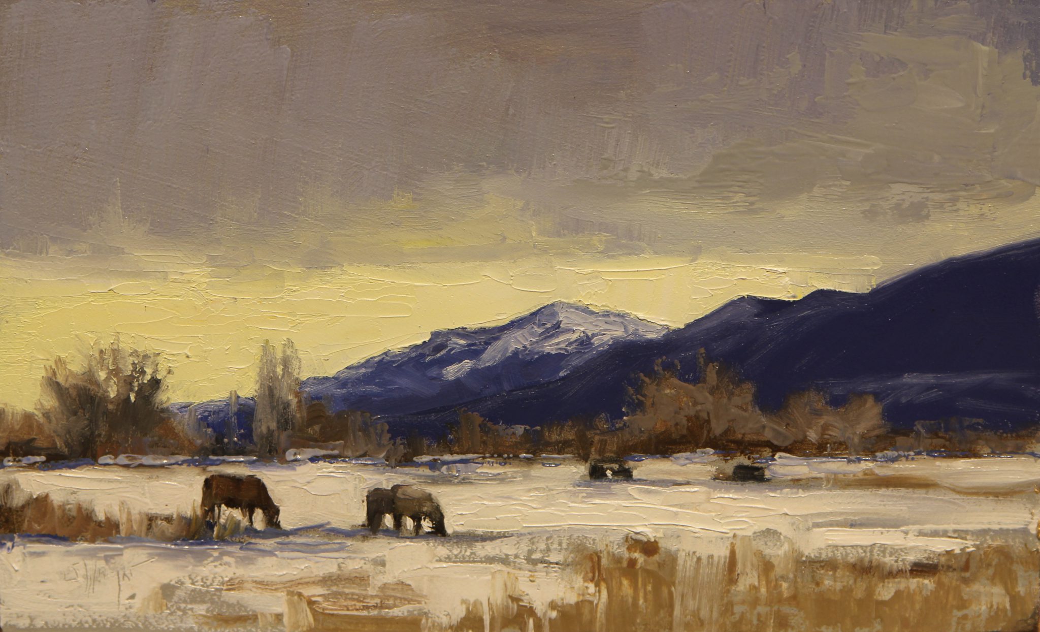 Simon Winegar & the Poetic Dichotomy to Winter | Ann Korologos Gallery