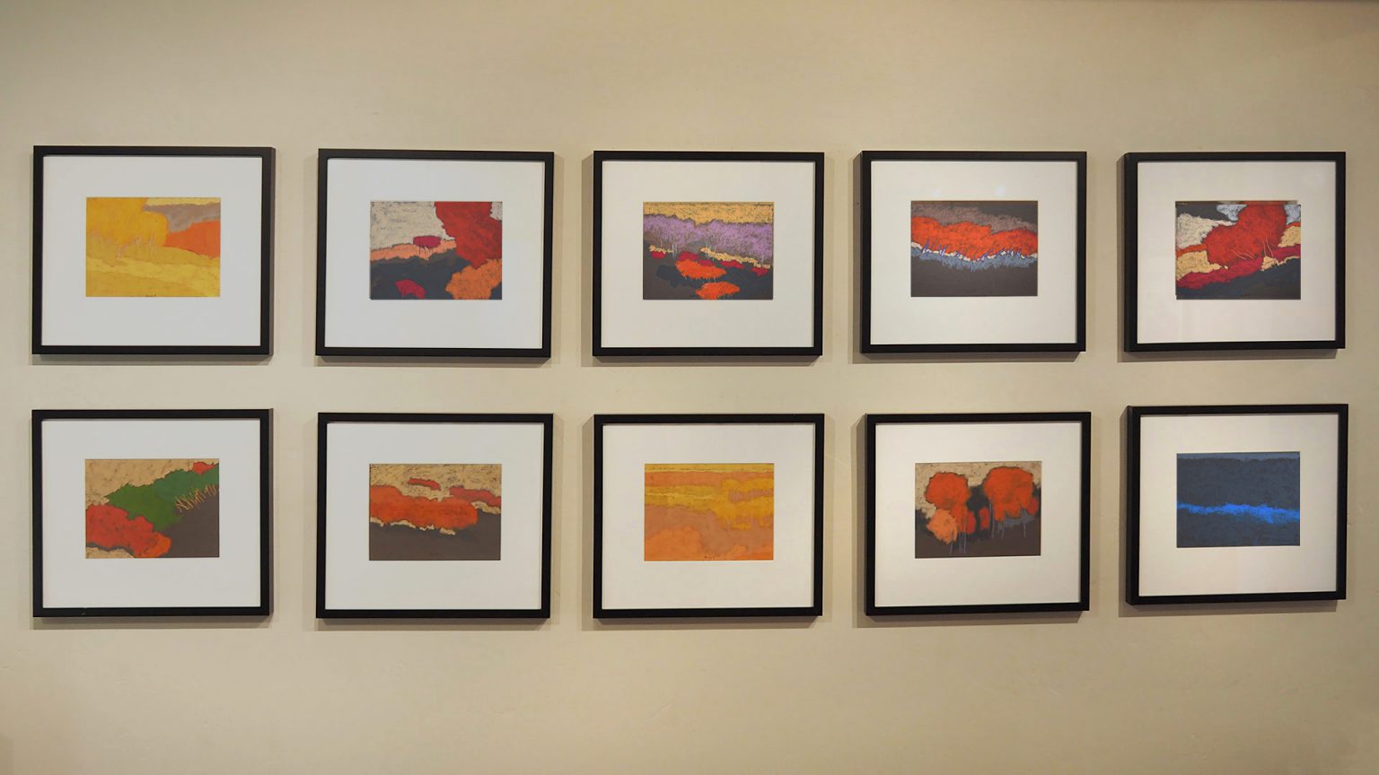 Andy Taylor Oil Pastels and the Artist's Process | Ann Korologos Gallery